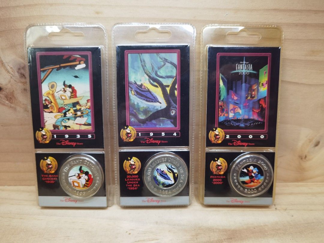 Vintage The Disney Decades Coins Collection, Hobbies & Toys ...