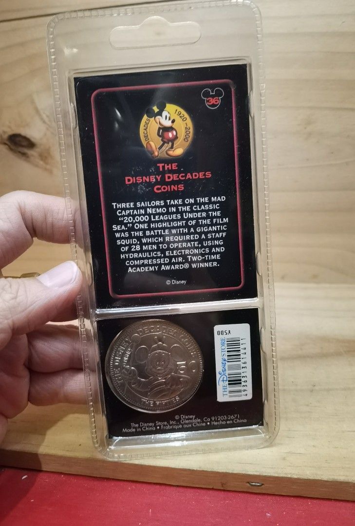 Vintage The Disney Decades Coins Collection, Hobbies & Toys ...