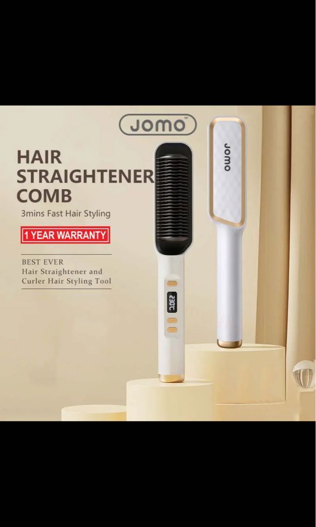 Viral hair straightening comb, Beauty & Personal Care, Hair on Carousell