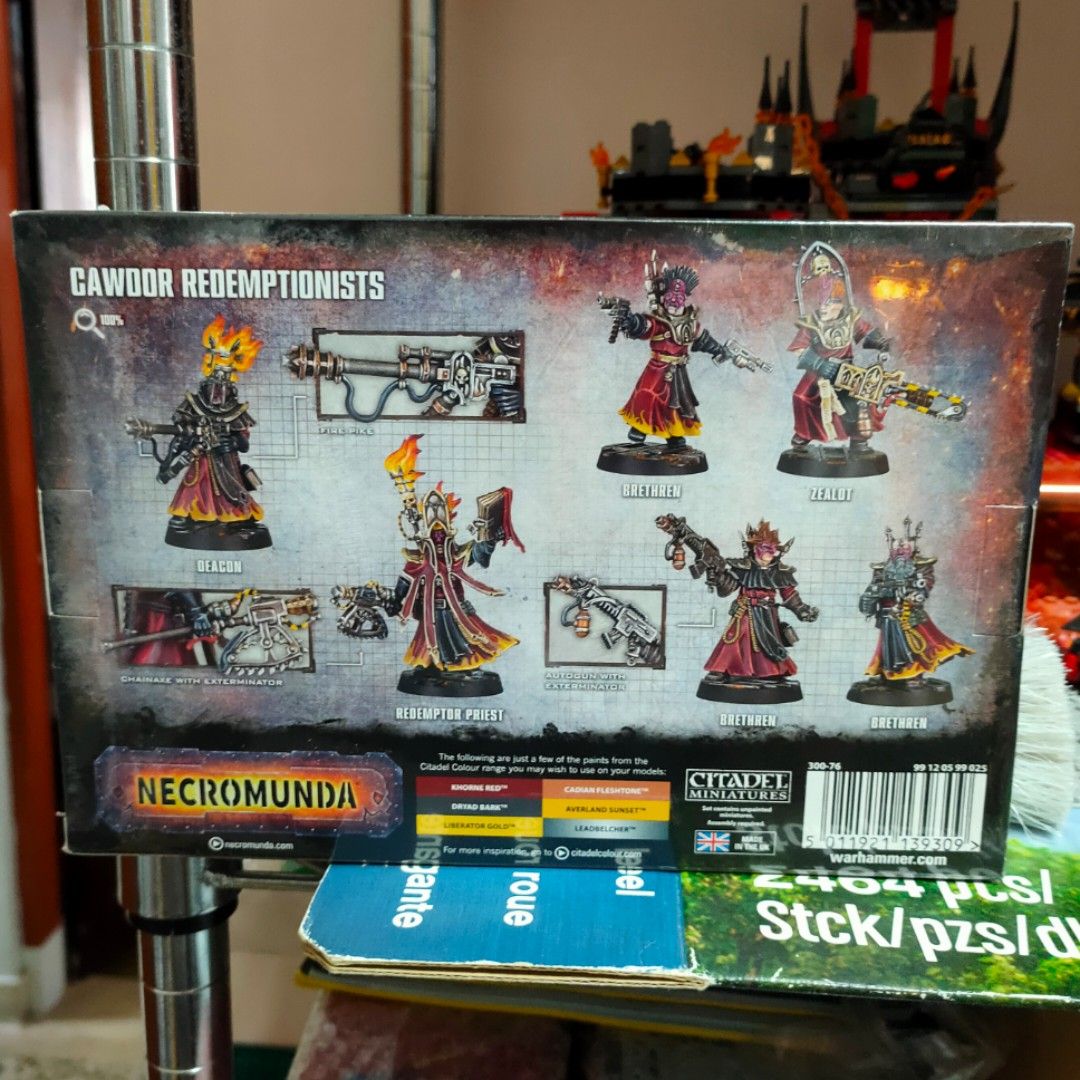 Warhammer 40K Necromunda Cawdor Redemptionists NEW, Hobbies & Toys ...