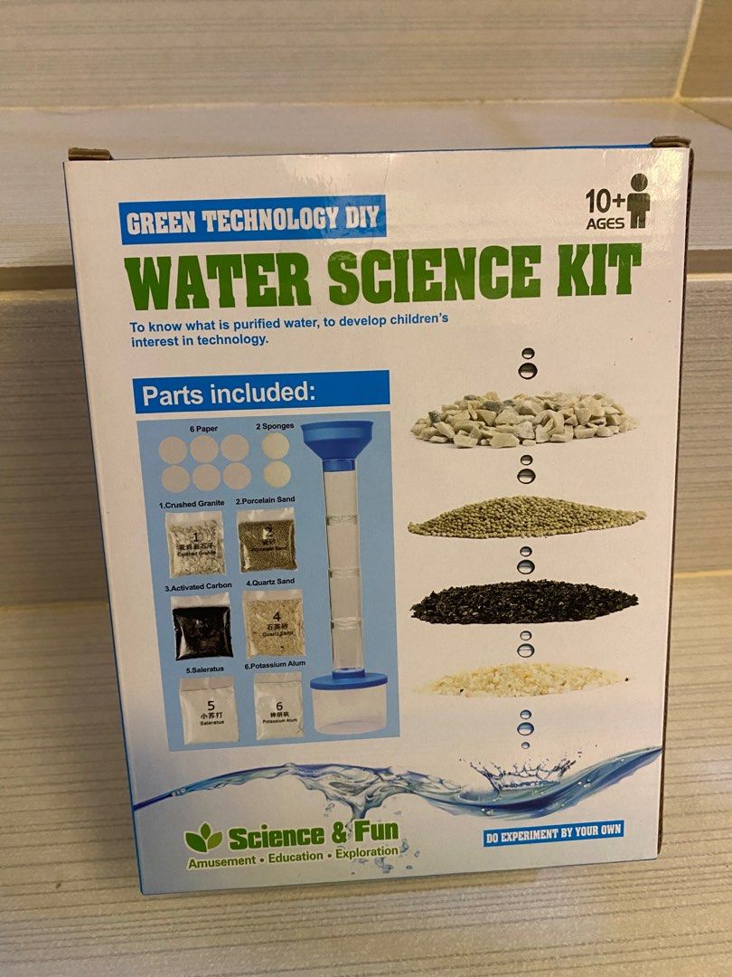 Water Science Kit, Hobbies & Toys, Toys & Games on Carousell