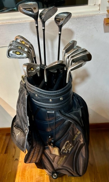 WILSON GOLF FULL SET OF CLUBS (one extra club 7), Sports Equipment ...