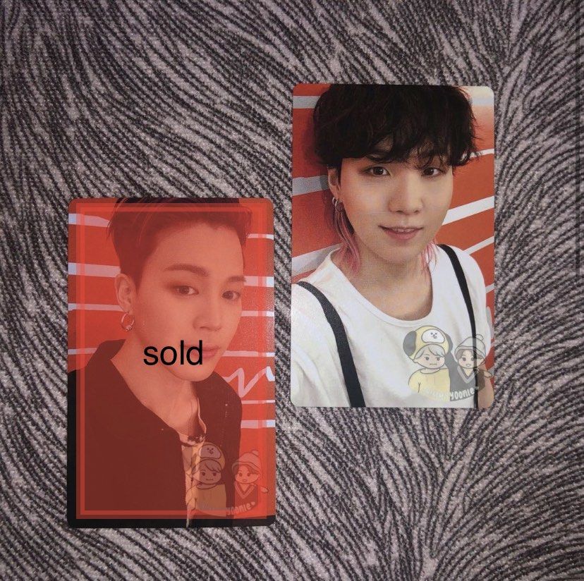 WTS BTS ALBUM PHOTOCARD BUTTER PC JPFC POB CREAM PEACHES FILMSTRIP FILM STRIP LOVE YOURSELF HER ...