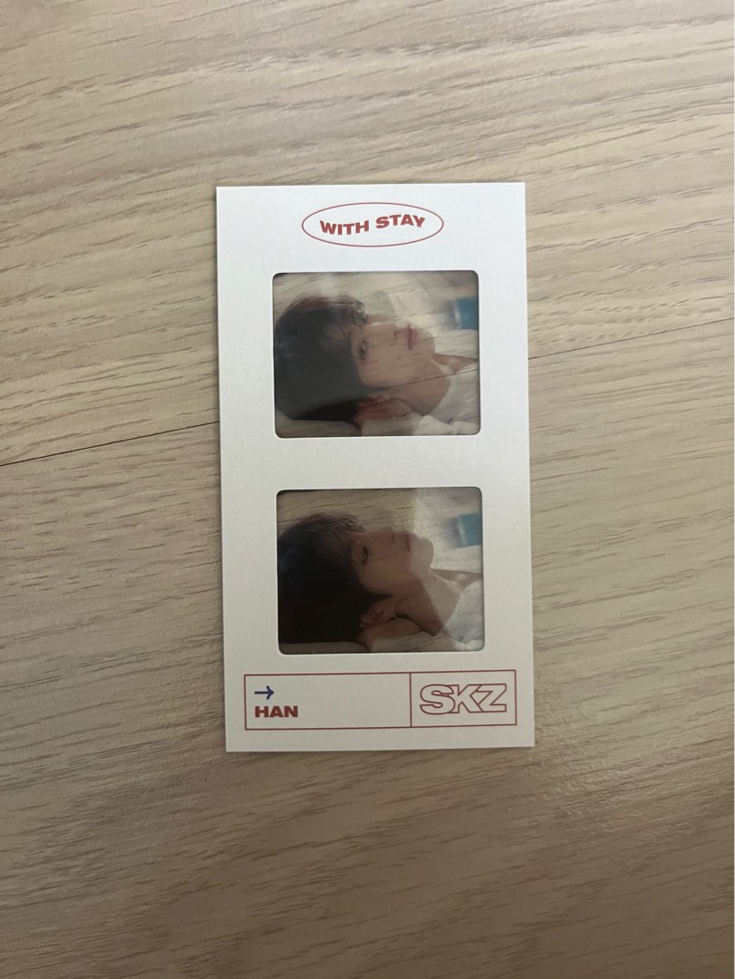WTS han jisung stray kids skz season greetings bookmark, Hobbies & Toys ...