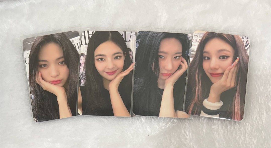 wts itzy ryujin yeji lia chaeryoung checkmate pob pc photocard, Hobbies ...