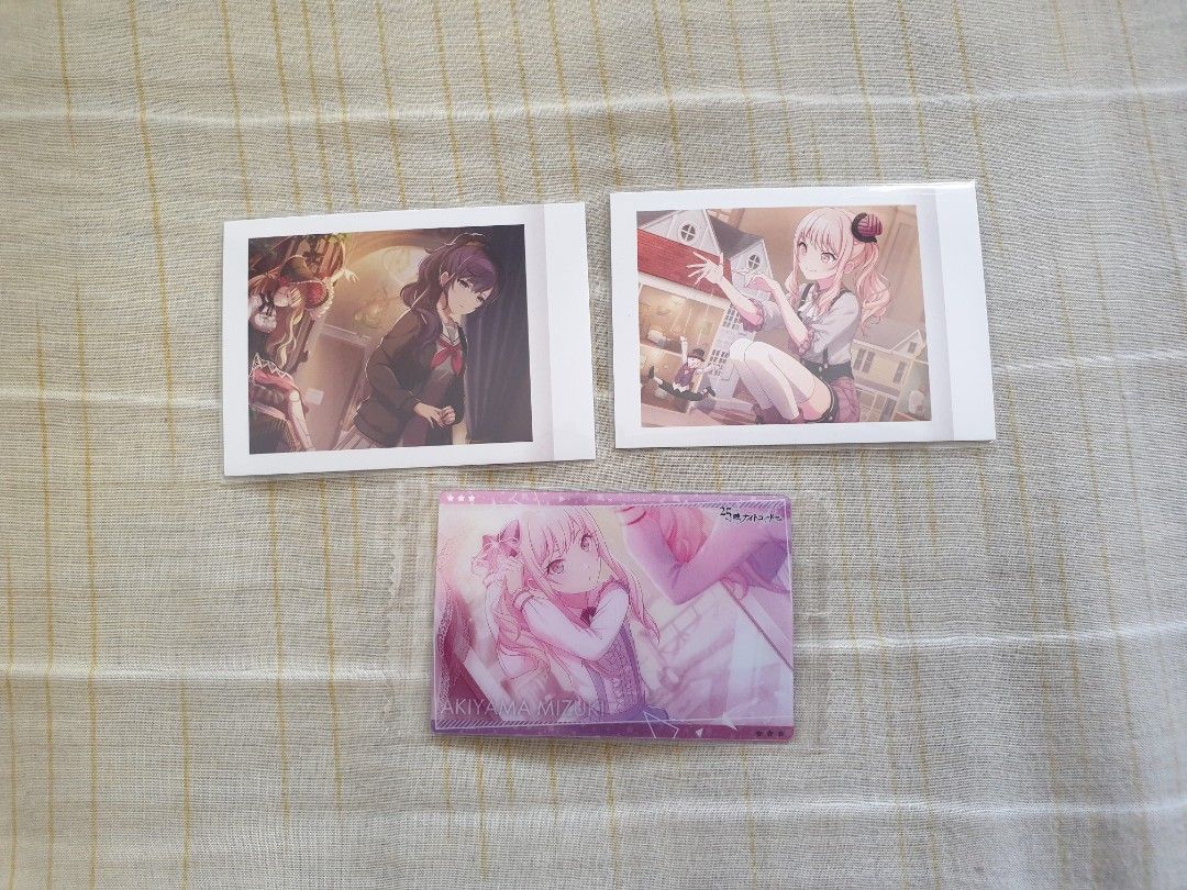 [WTS set] project sekai mizuki and mafuyu pola/cards, Hobbies & Toys ...