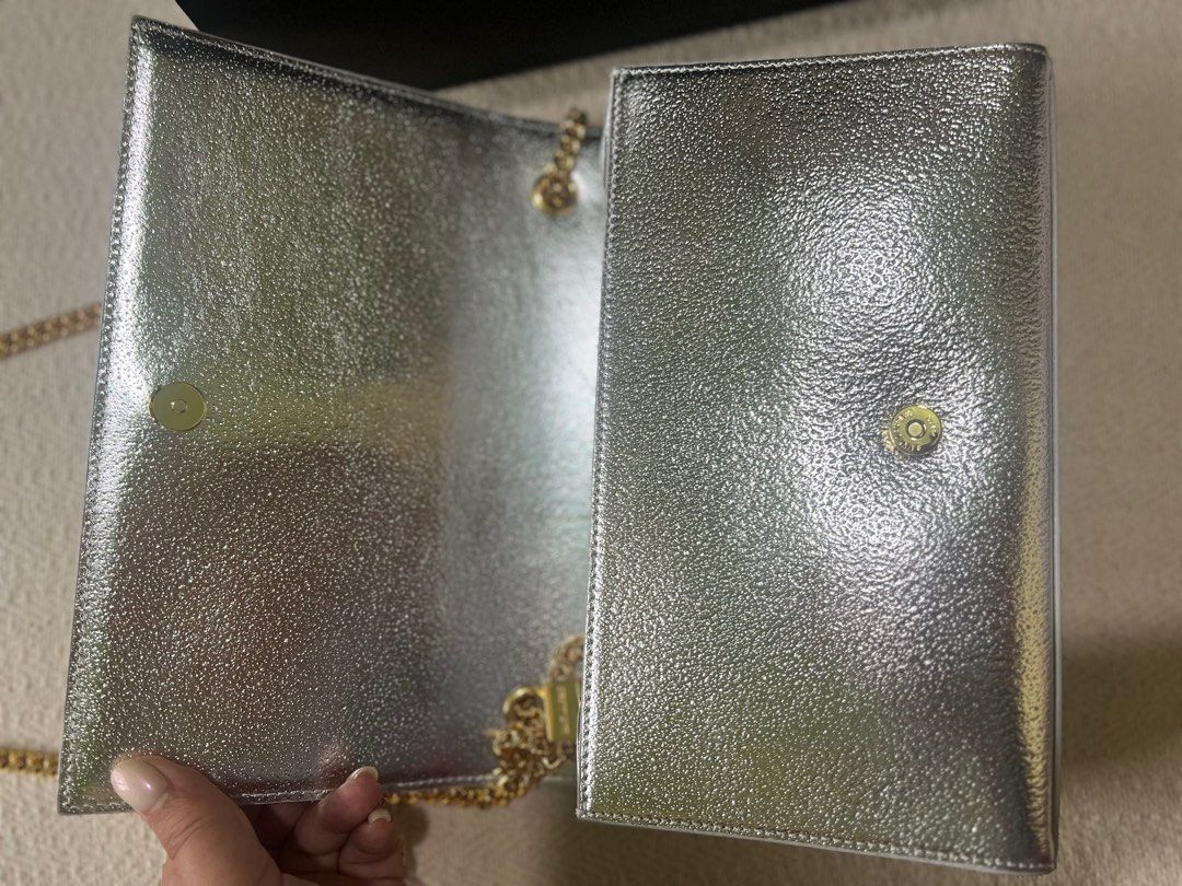 Ysl kate silver on Carousell