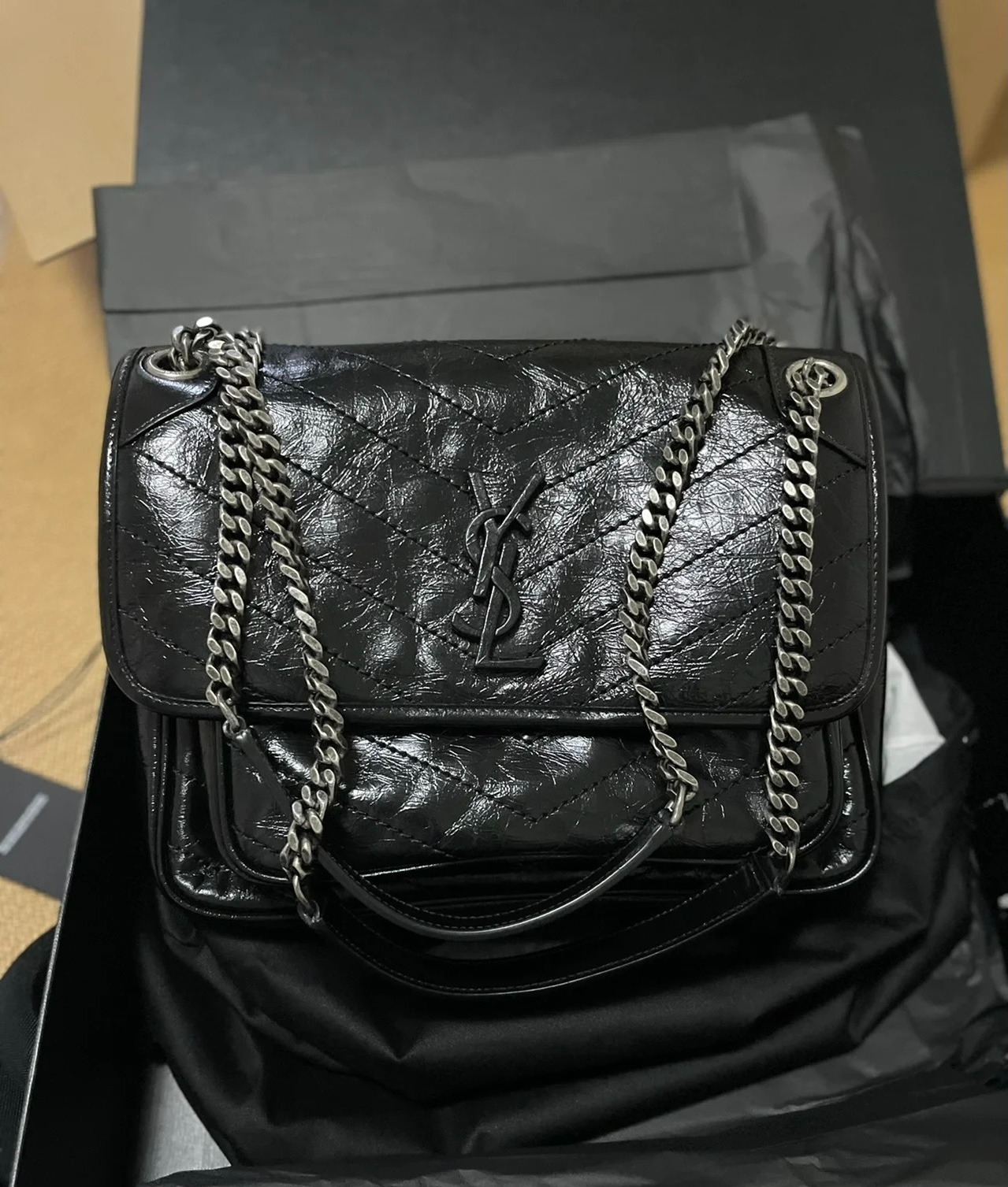 YSL NIKI Medium, Luxury, Bags & Wallets on Carousell