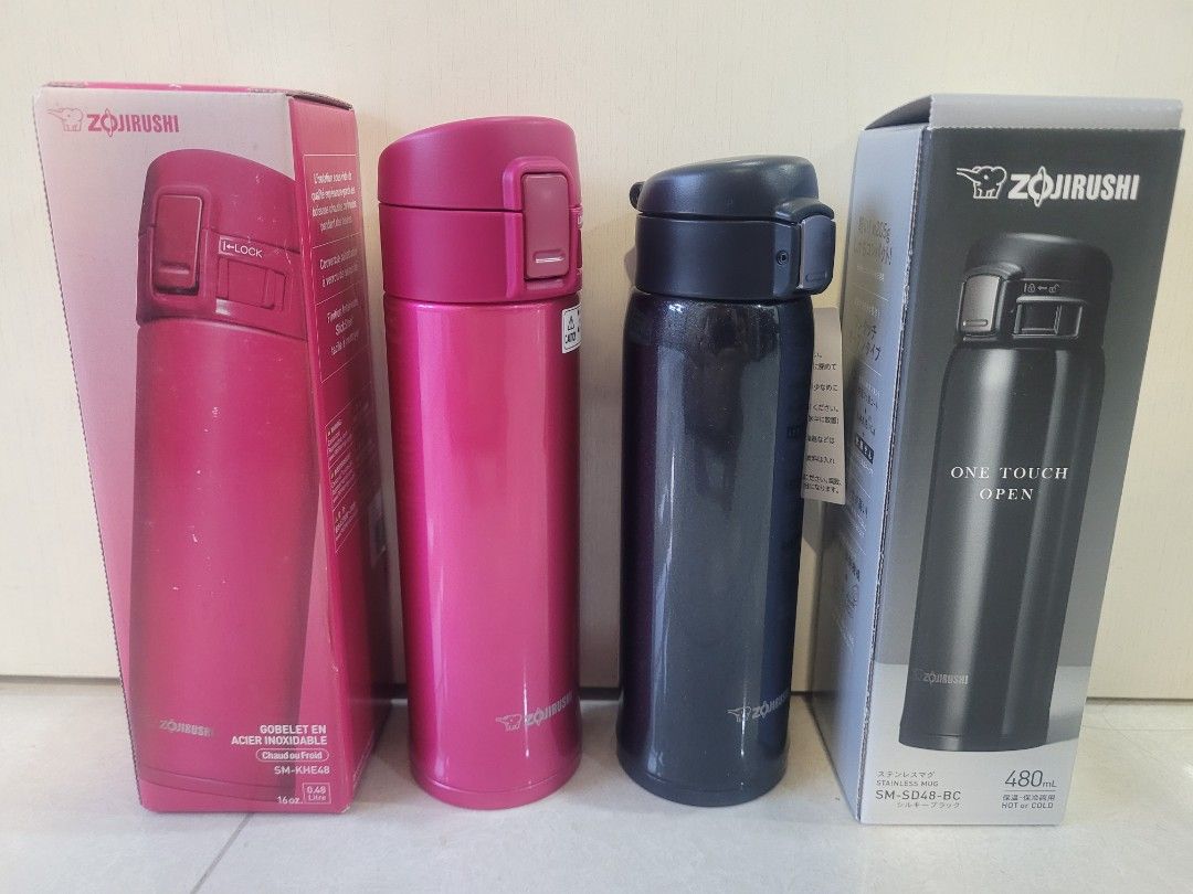 Zojirushi Stainless Steel Thermal Bottle., Furniture & Home Living, Kitchenware & Tableware ...