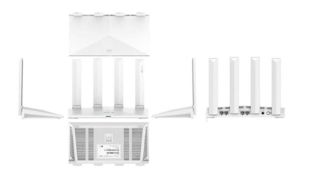 ZTE - MESH Router T3000 5G WIFI 6, Computers & Tech, Parts ...
