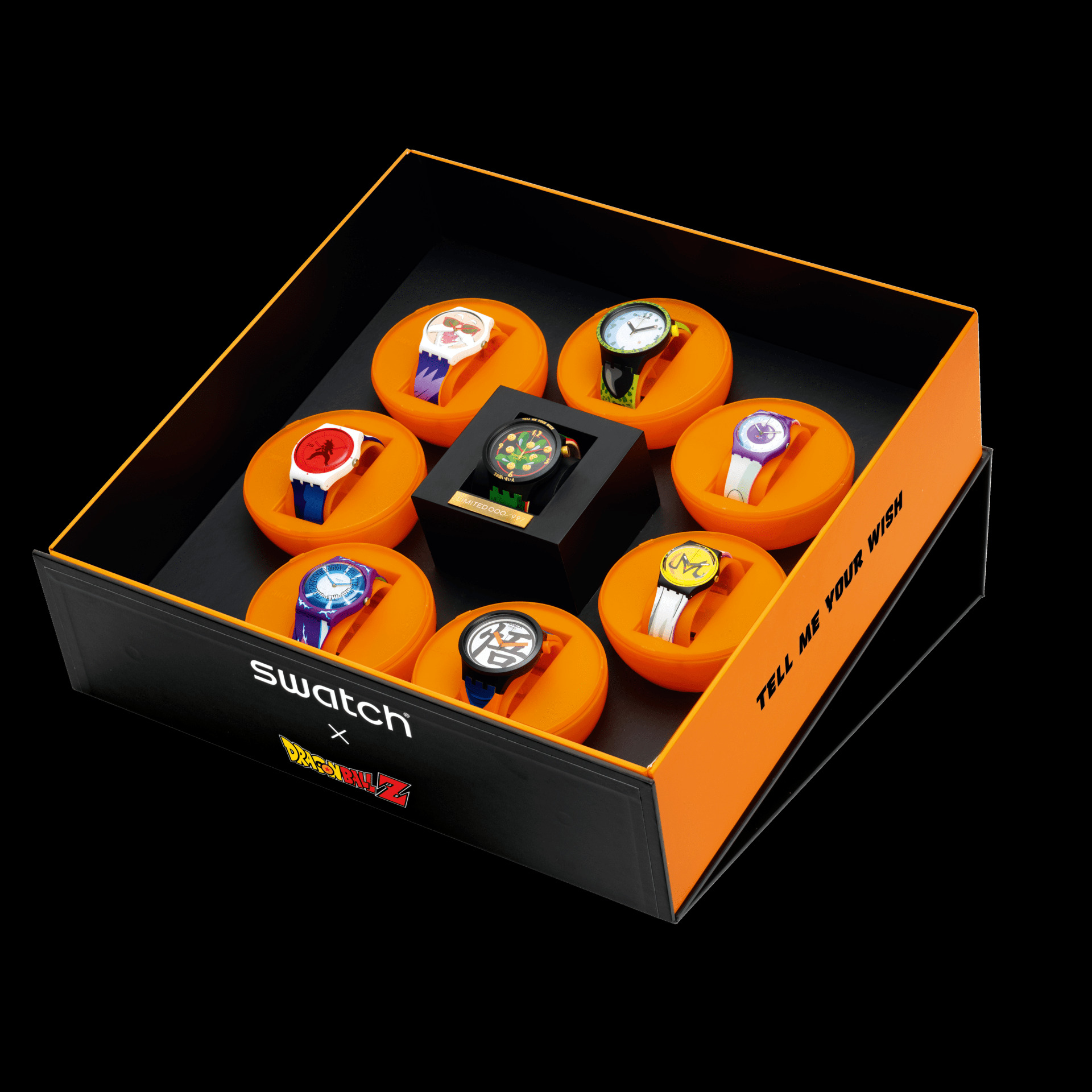 00222 Swatch x Dragon Ball Z Limited Edition Numbered Box Set, Luxury ...