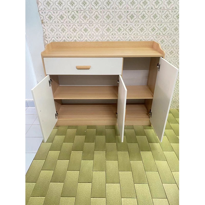 100CM Side Cabinet/Drawer Cabinet/Storage Cabinet/ Free Assembly ...