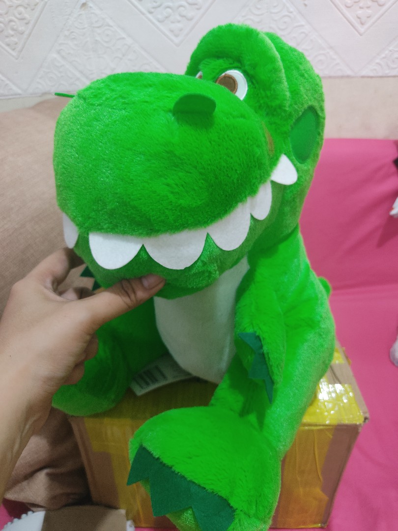 12" TOY STORY CHUNKY REX PLUSH, Hobbies & Toys, Toys & Games on Carousell