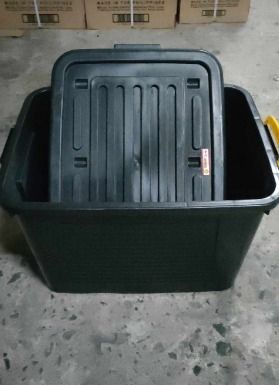 143L BIG BLACK STORAGE BOXES - To Marcos HWY Cainta Rizal, Furniture ...