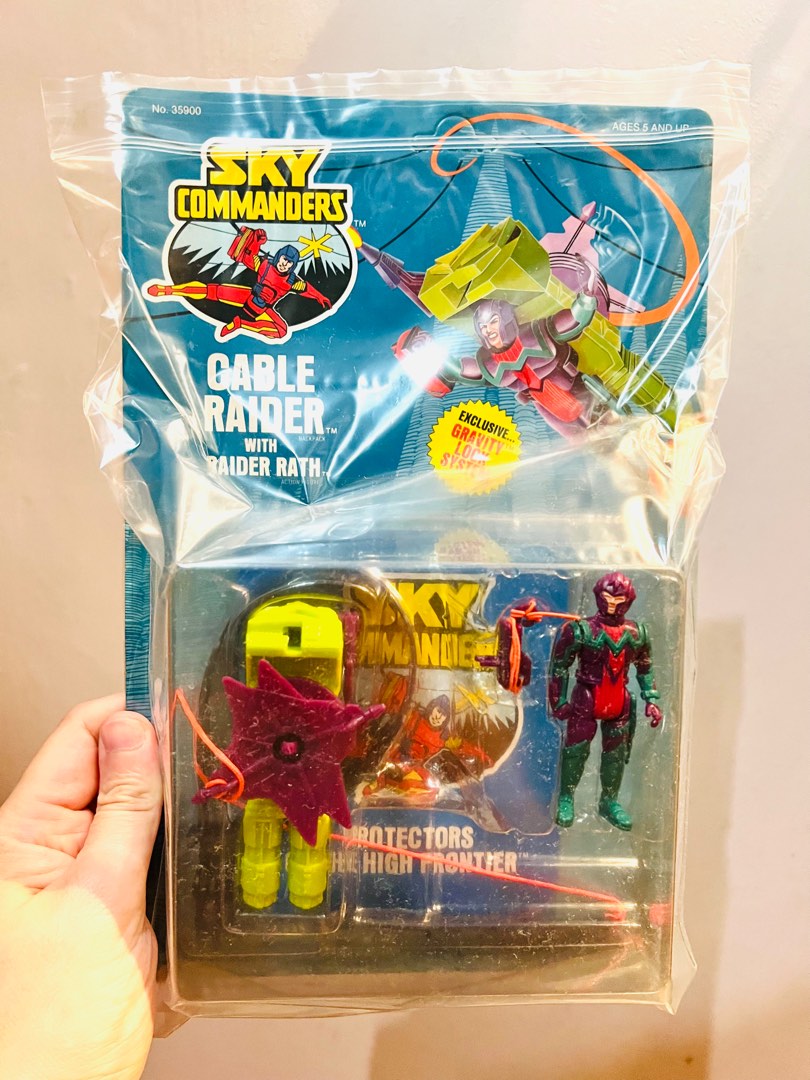 1987 Sky Commanders Cable Raider NEW KENNER, Hobbies & Toys ...