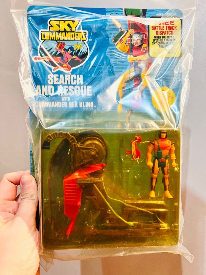1987 Sky Commanders Search and Rescue NEW KENNER, Hobbies & Toys, Memorabilia & Collectibles ...