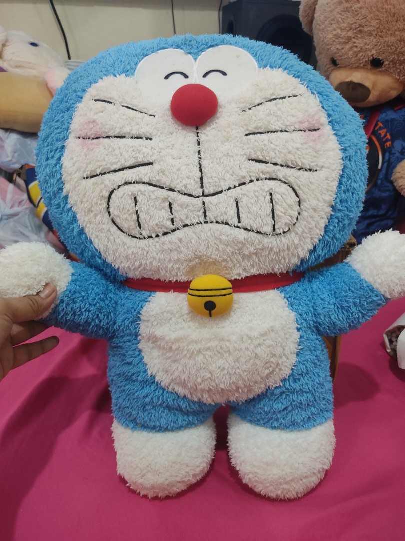 19' Doraemon stuffed toy, Hobbies & Toys, Toys & Games on Carousell