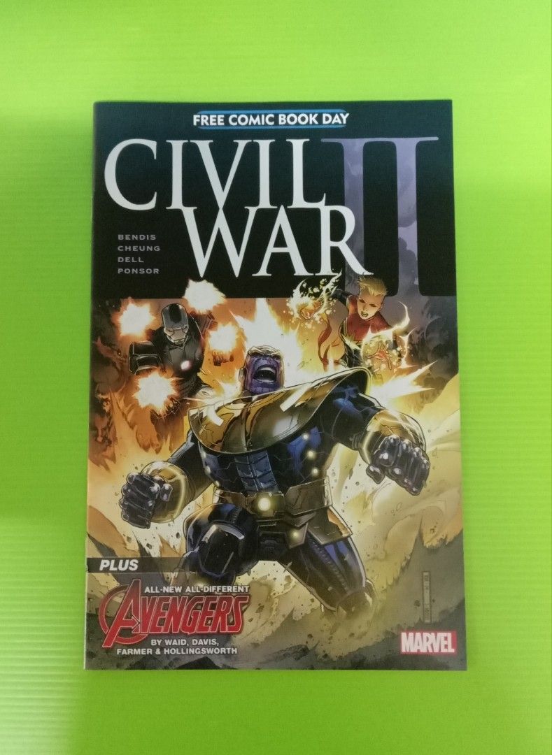 1st app Wasp ( Nadia Pym ) Civil War II - FCBD #1 ( Jim Cheung - Cover ...