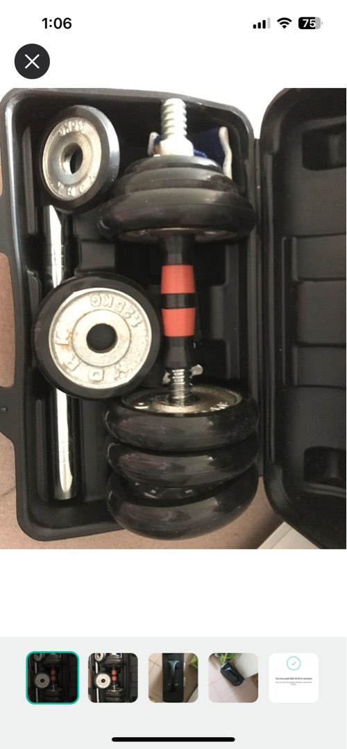 30 kg set, Sports Equipment, Exercise & Fitness, Weights & Dumbbells on ...