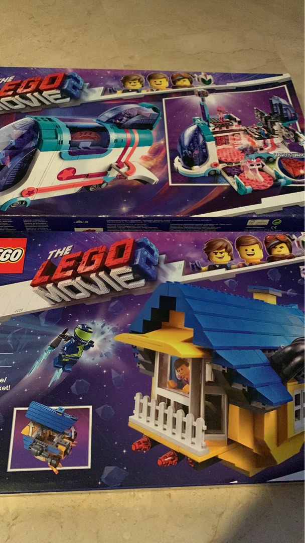 RARE LEGO MOVIE SETS (emmets dream house/rescue rocket), Hobbies & Toys ...