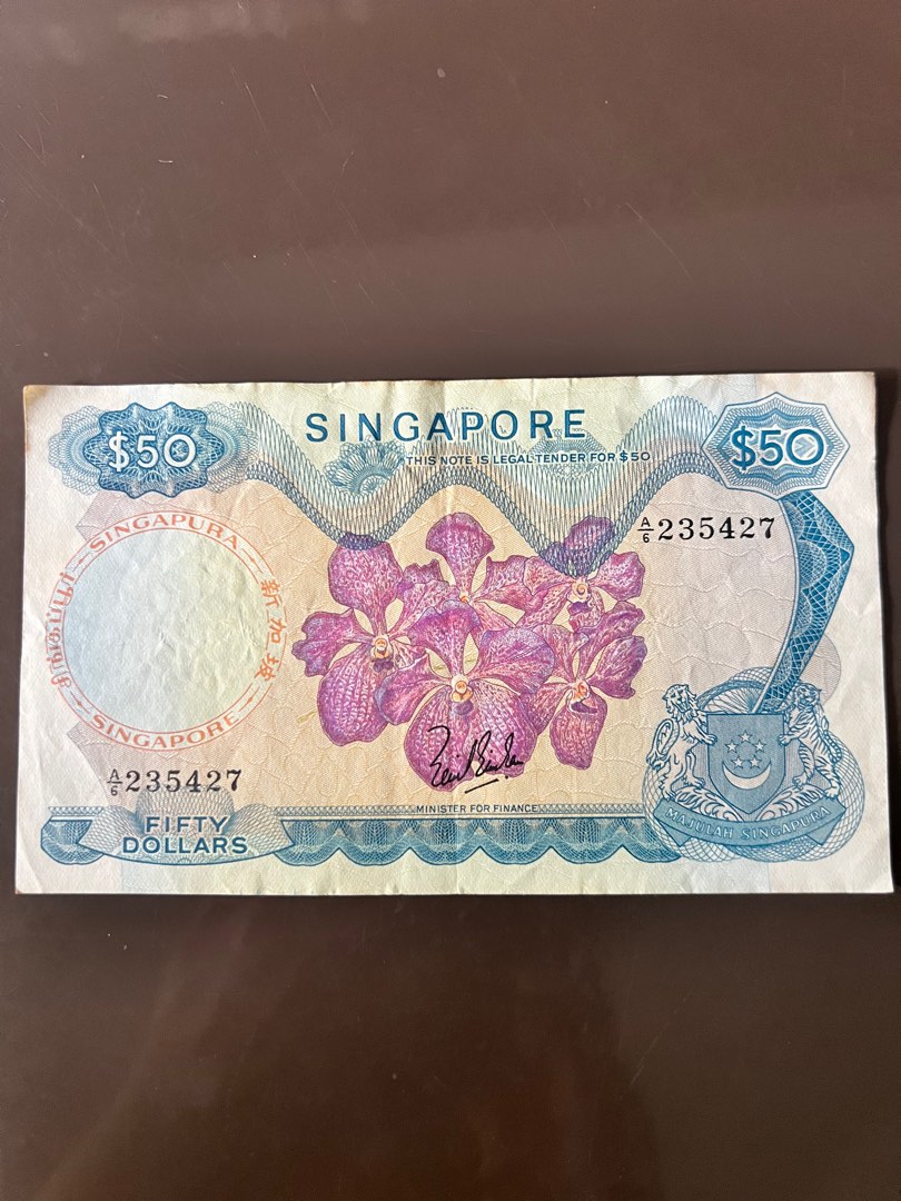 $50 orchid notes series, Hobbies & Toys, Memorabilia & Collectibles ...