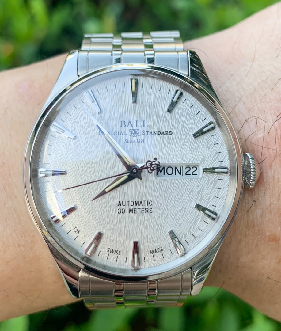 近全新 Ball Watch Trainmaster Eternity NM2080D-S1J-SL 機械自腕錶 FULL SET, 名牌 ...