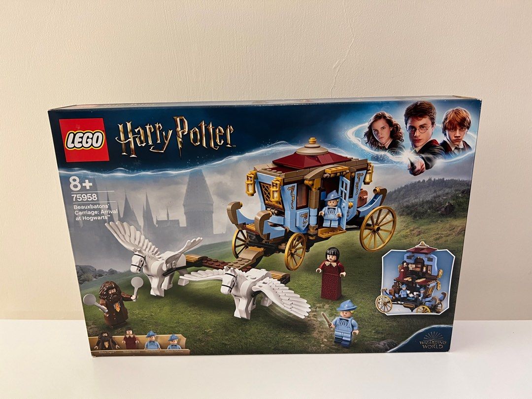 絕版全新未開靚盒 lego 75958 Harry Potter 樂高 哈利波特 馬車, 興趣及遊戲, 玩具 & 遊戲類 - Carousell