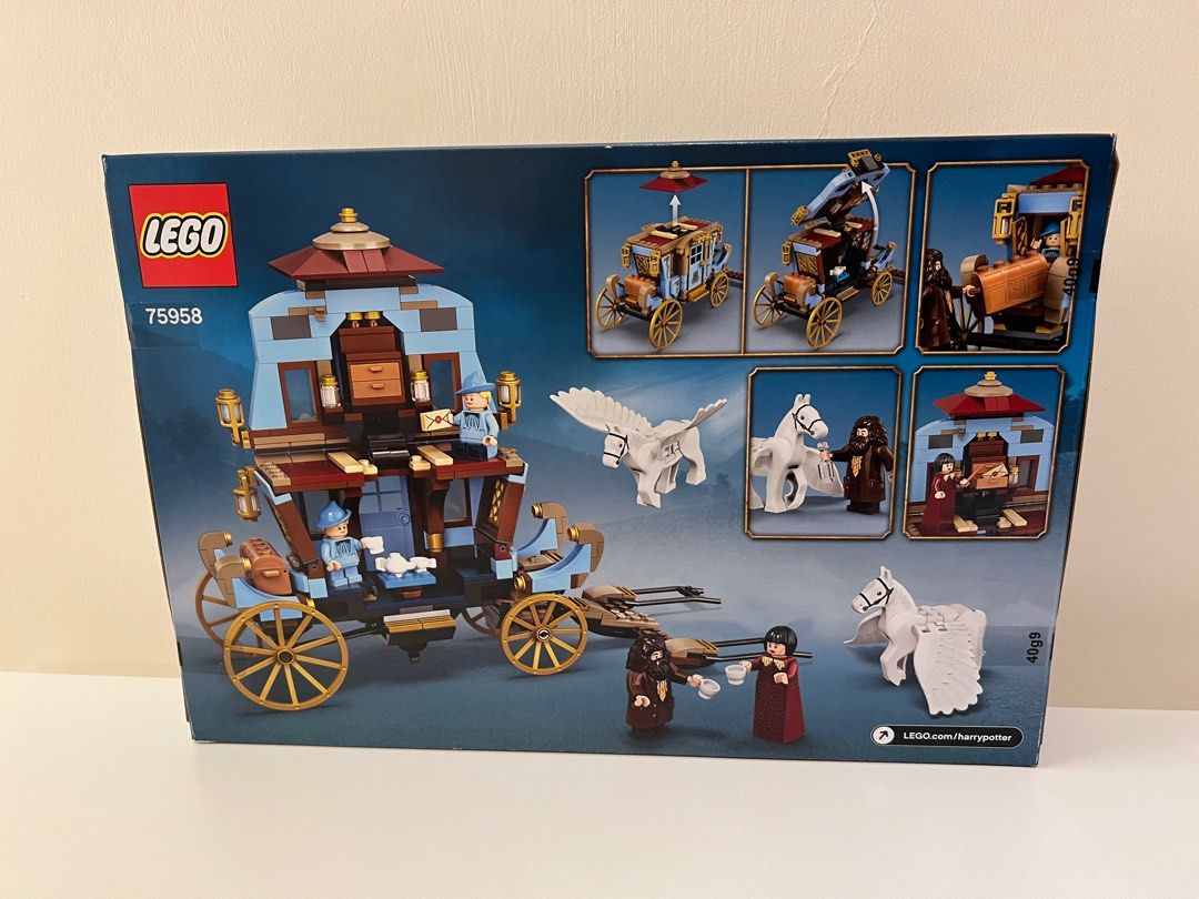 絕版全新未開靚盒 lego 75958 Harry Potter 樂高 哈利波特 馬車, 興趣及遊戲, 玩具 & 遊戲類 - Carousell