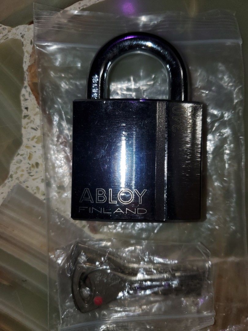 ABLOY PL340 Padlock Made In Finland, Furniture & Home Living, Security ...