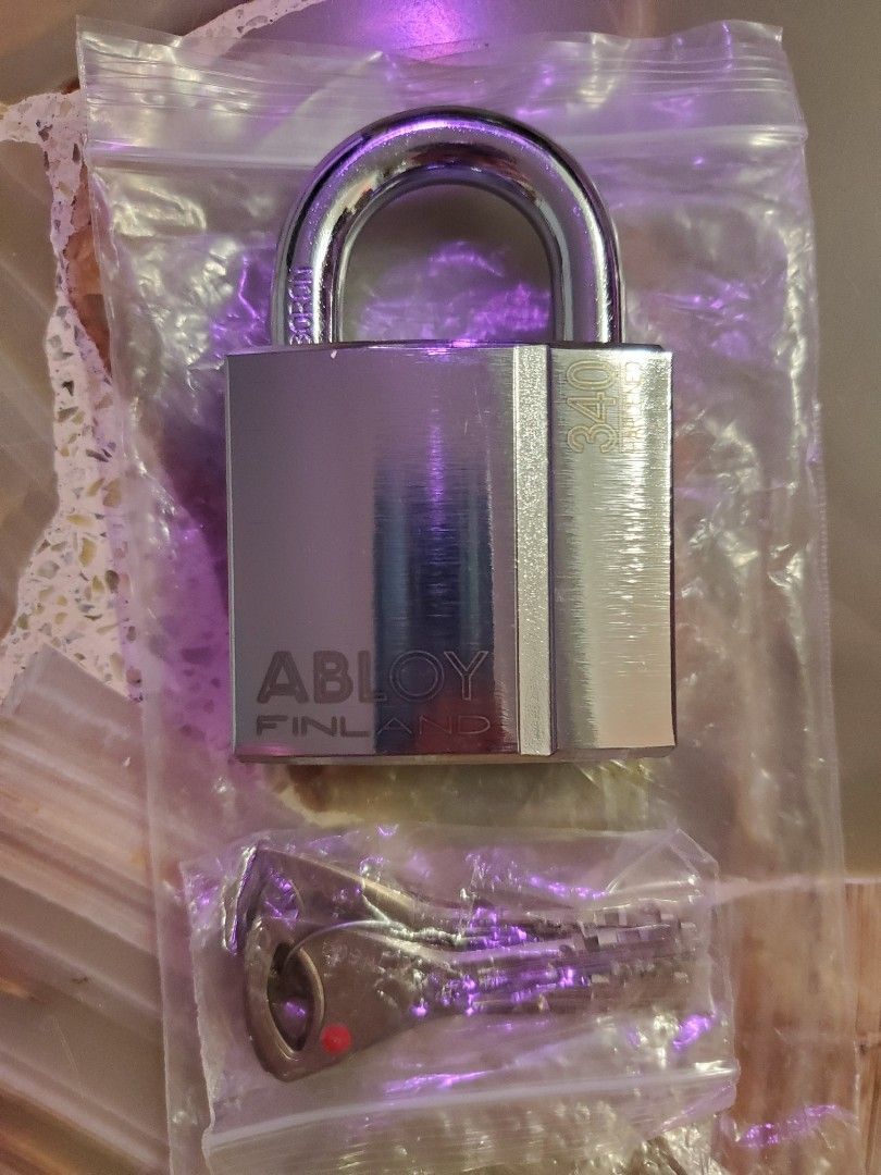 ABLOY PL340 Padlock Made In Finland, Furniture & Home Living, Security ...