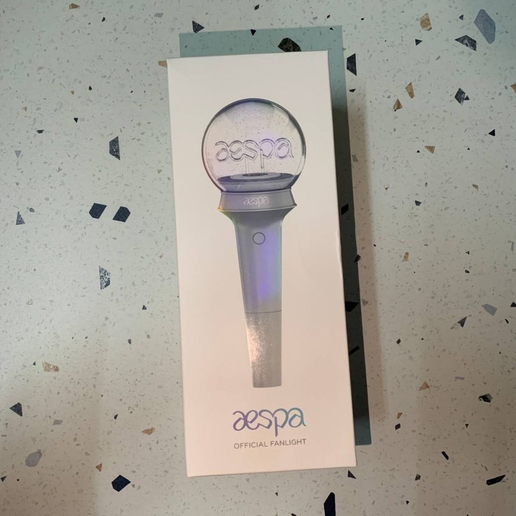 AESPA OFFICIAL LIGHT STICK lightstick (READY STOCK: SEALED), Hobbies & Toys, Collectibles ...