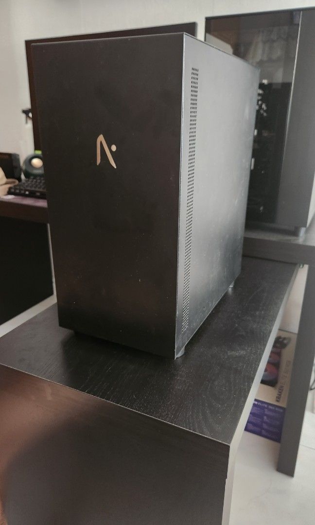 Aftershock BOLT Chassis with CPU AiO Water Cooler and 3x 120mm Fans ...