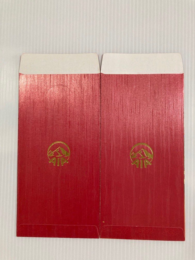 AIA Ang Pow / Red Packet - 1 pack 8 pcs, Hobbies & Toys, Stationery ...