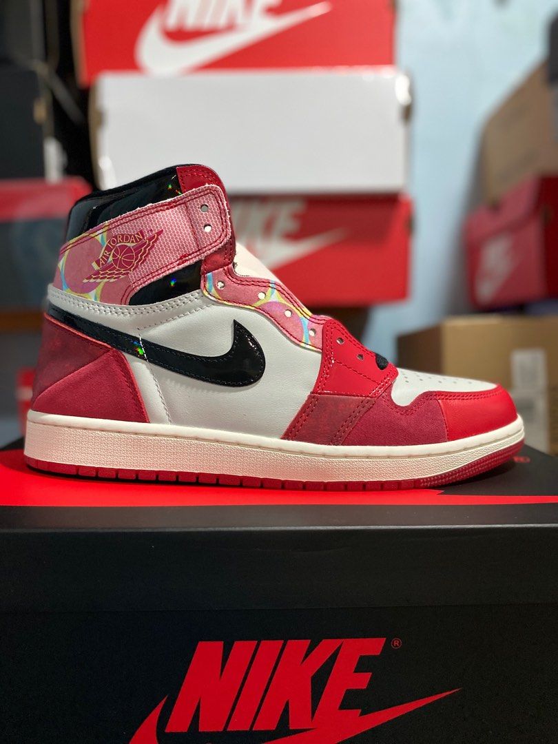 Air jordan 1 spiderverse next chapter, Men's Fashion, Footwear ...