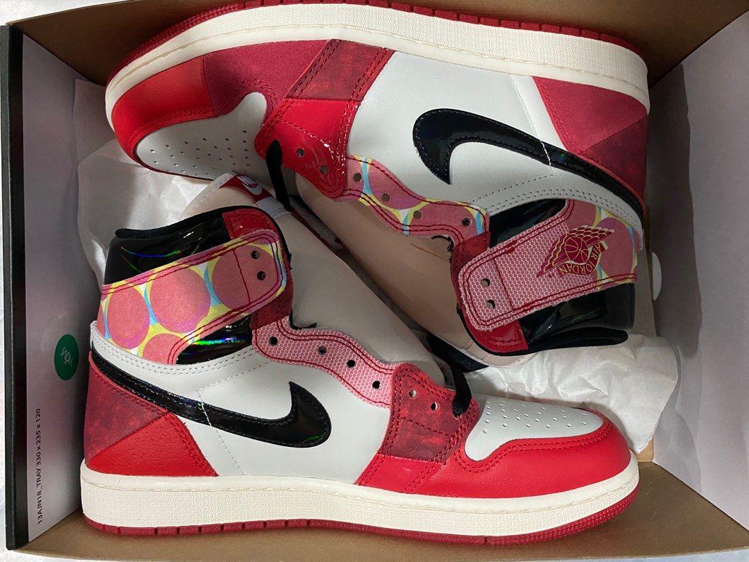 Air jordan 1 spiderverse next chapter, Men's Fashion, Footwear ...