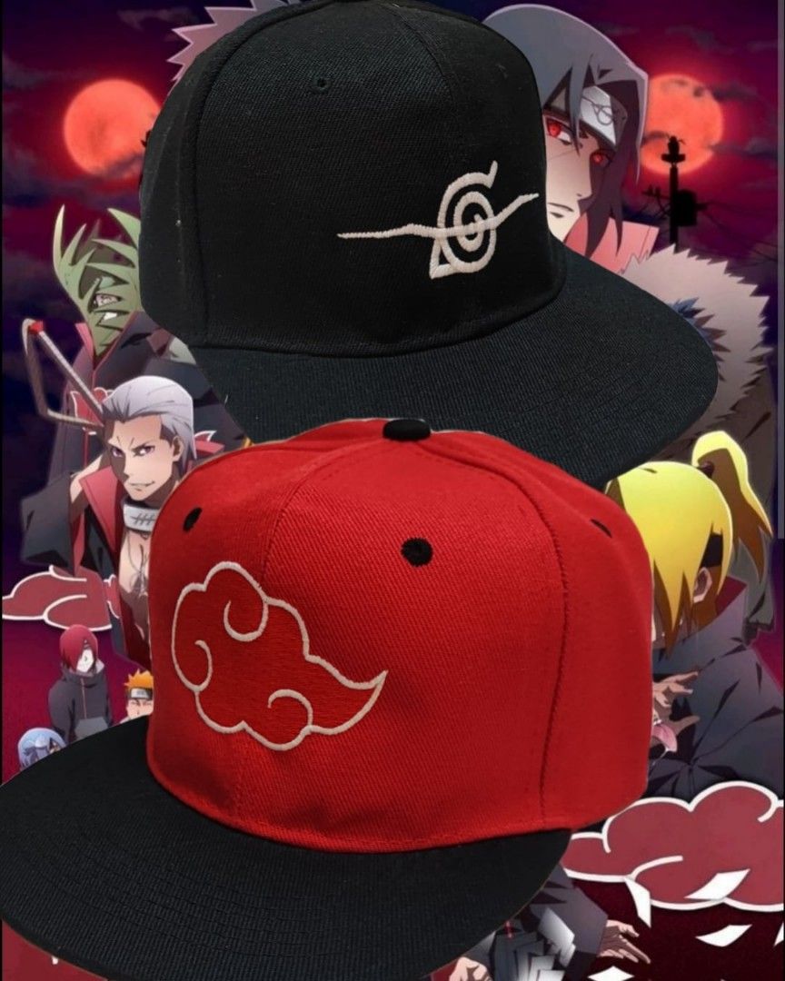 Akatsuki Cap, Men's Fashion, Watches & Accessories, Caps & Hats on ...