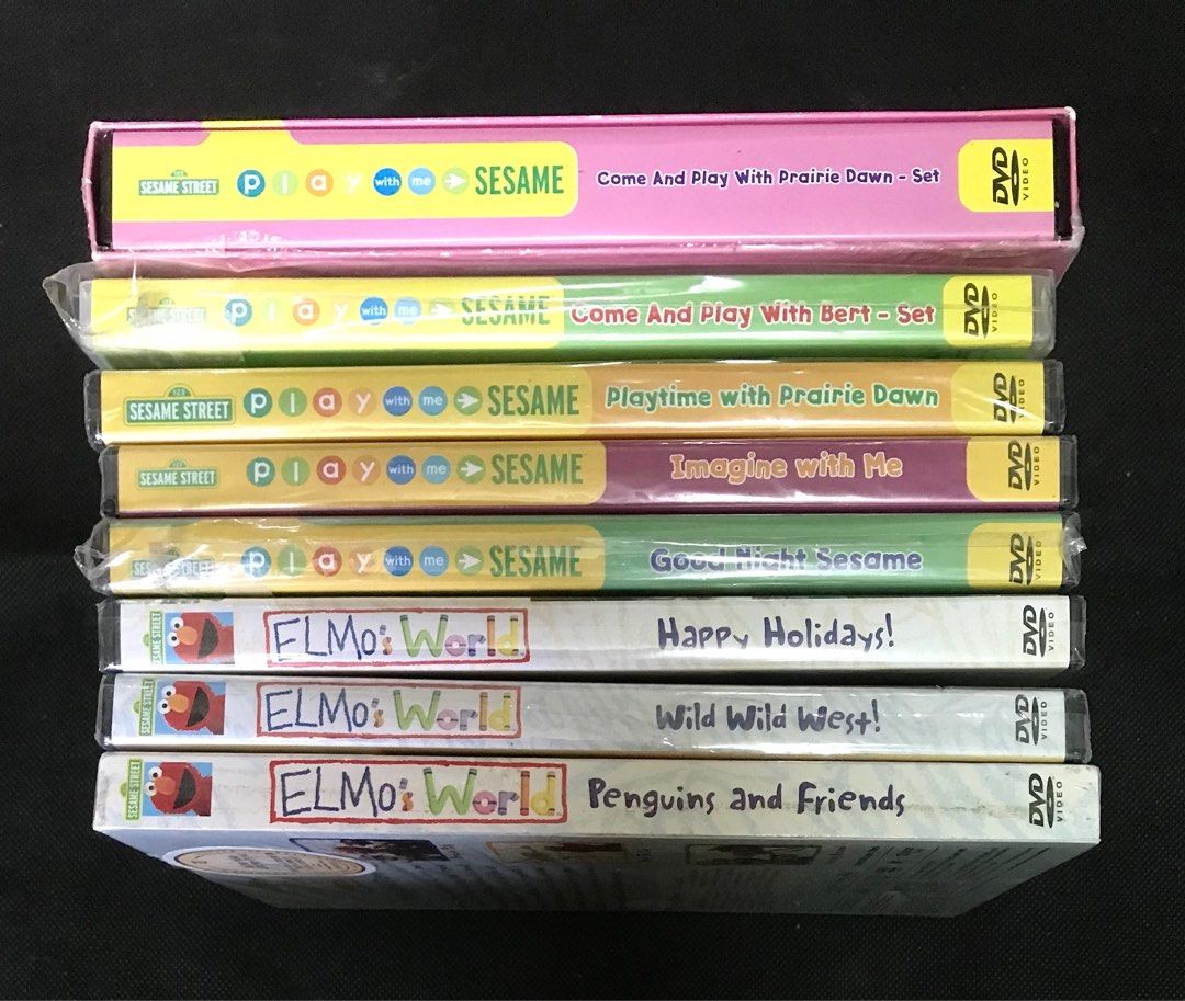ALL 21 SESAME STREET DVD VIDEO, Hobbies & Toys, Music & Media, CDs ...