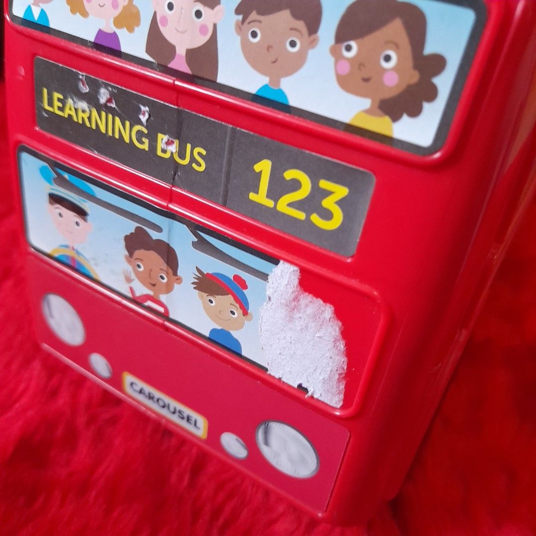 Alphabet bus by carousel, Hobbies & Toys, Toys & Games on Carousell