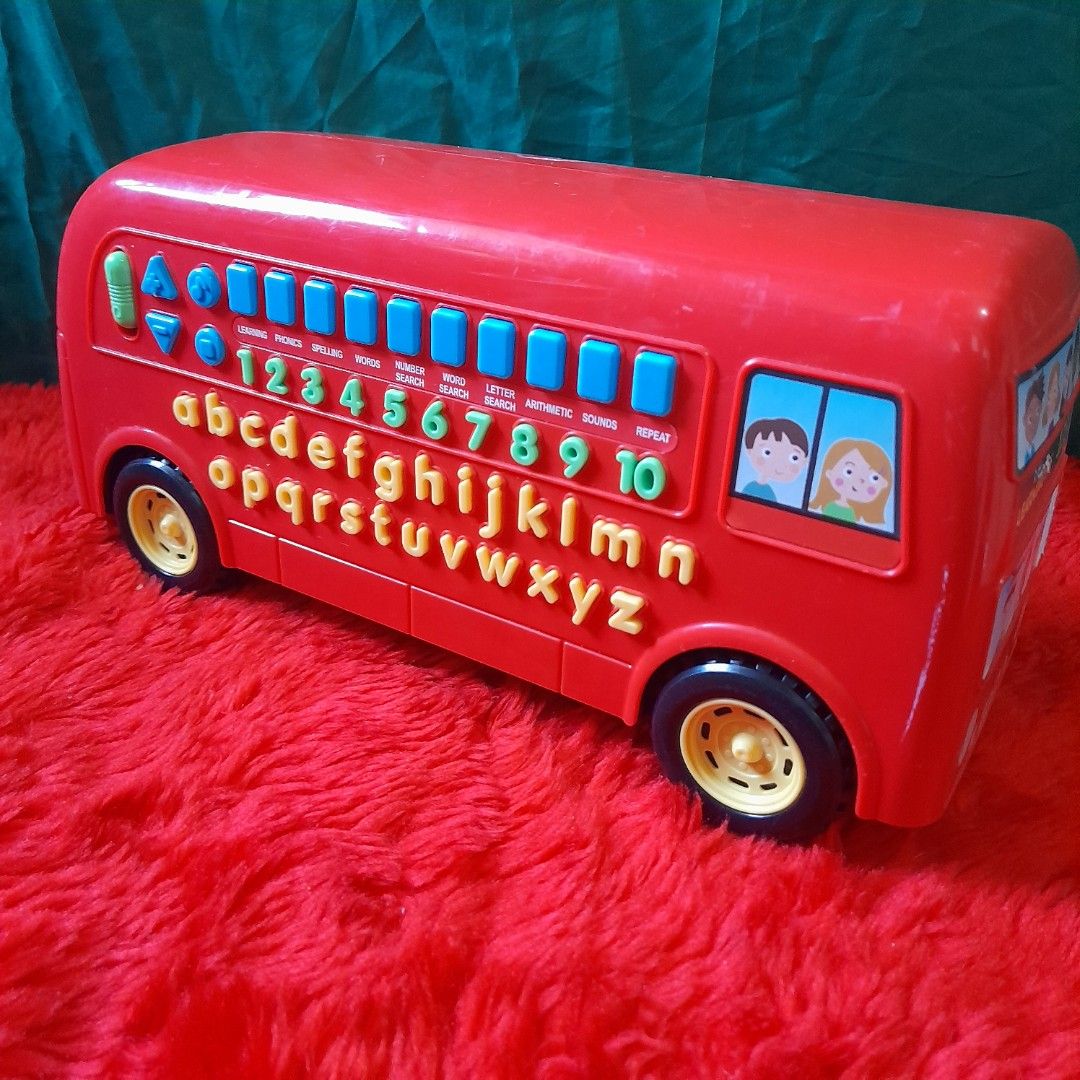 Alphabet bus by carousel, Hobbies & Toys, Toys & Games on Carousell
