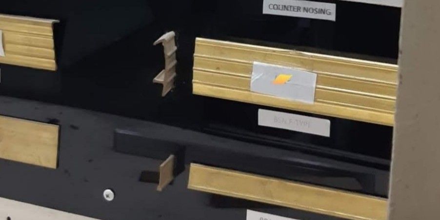 Aluminum ALUMINIUM Brass Bronze ANTI NON SLIP STAIR EDGE NOSING TRIM ...