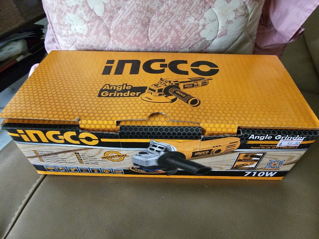 Angle grinder incco 710w with cuter for metal, Hobbies & Toys ...