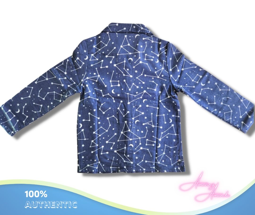 Anko Woven Pajamas - Space Collection (Size 7), Babies & Kids, Babies ...