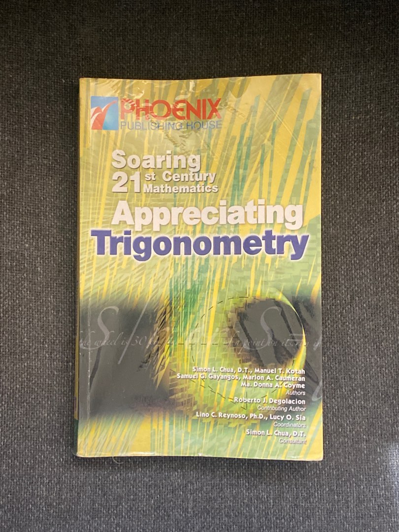 Appreciating Trigonometry | Grade 9 / 10 Book Mathematics Math Textbook ...