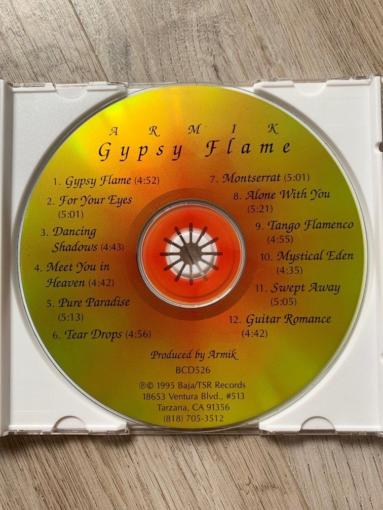ARMIK ~ Gypsy Flame (Made in USA), Hobbies & Toys, Music & Media, CDs ...