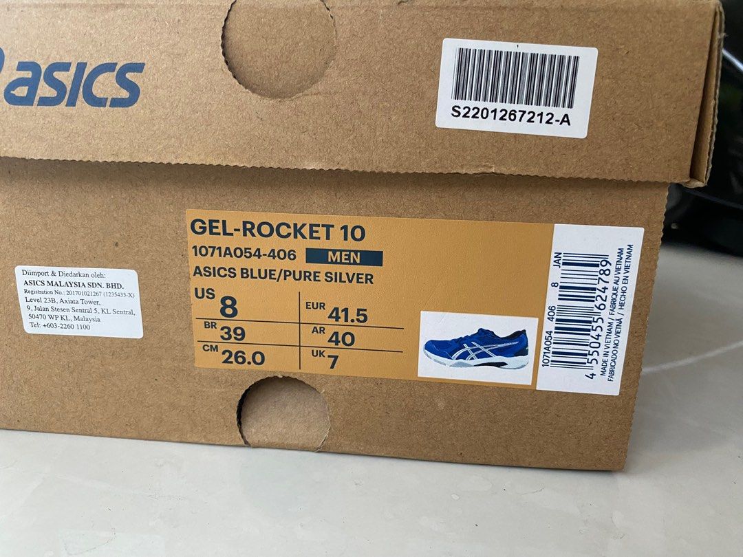 asics gel rocket 10, Men's Fashion, Footwear, Shoe inserts ...