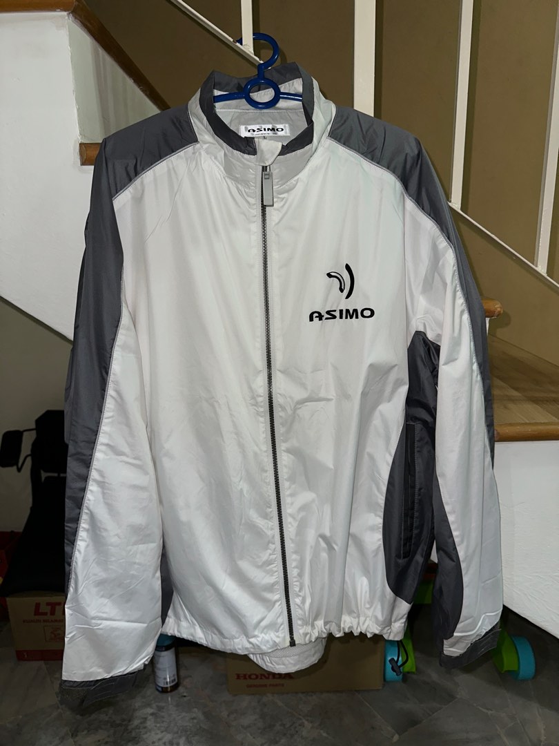 ASIMO HONDA Humanoid Robot Riding Windbreaker, Men's Fashion, Coats ...