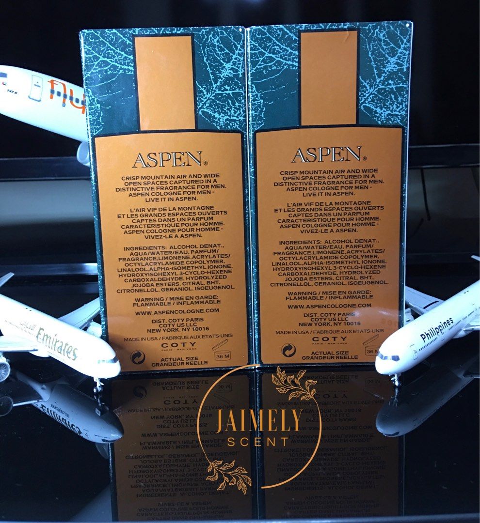 ASPEN COLOGNE FOR MEN, Beauty & Personal Care, Fragrance & Deodorants ...