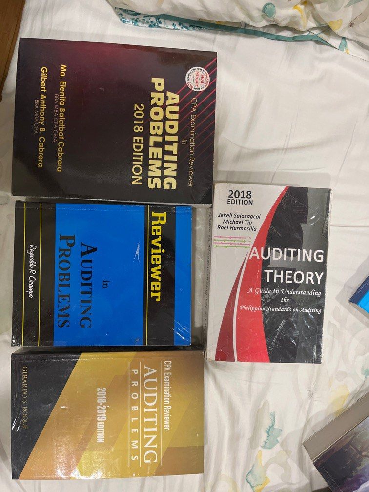 Auditing review books for CPA accounting boards by Roque, Ocampo ...