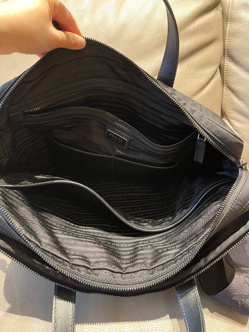 Authentic Prada Sling Briefcase, Men's Fashion, Bags, Briefcases on ...