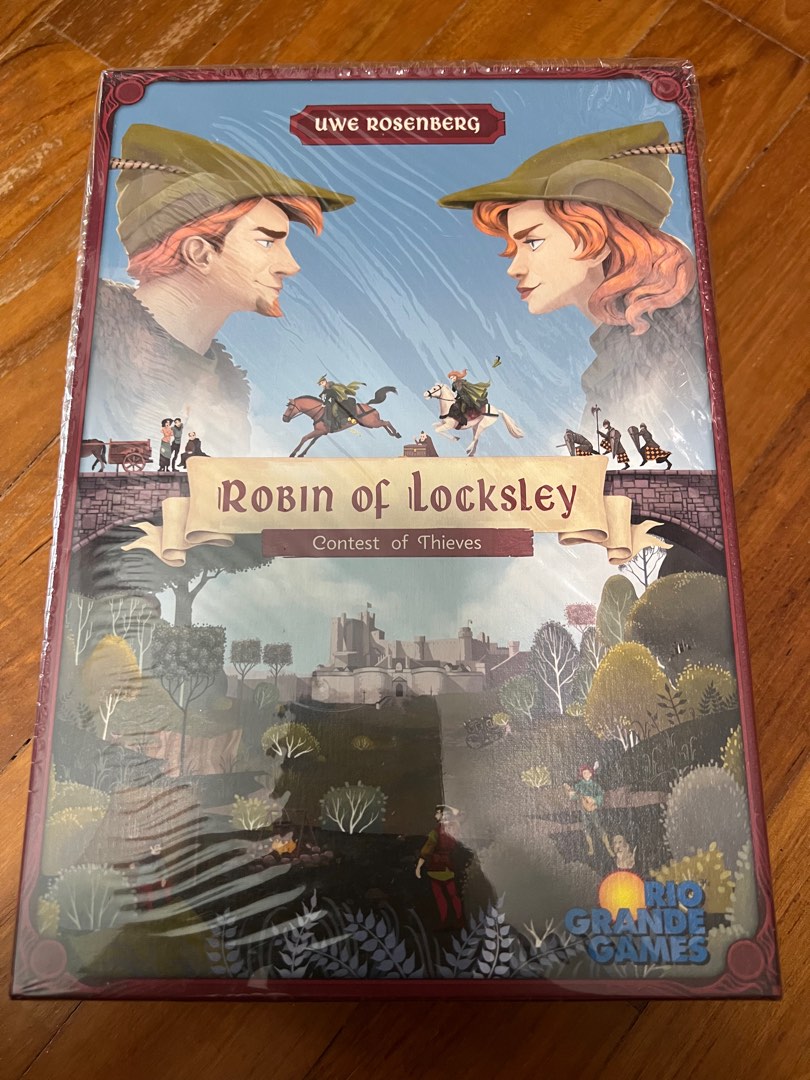 Authentic Robin of Locksley board game card game, Hobbies & Toys, Toys ...